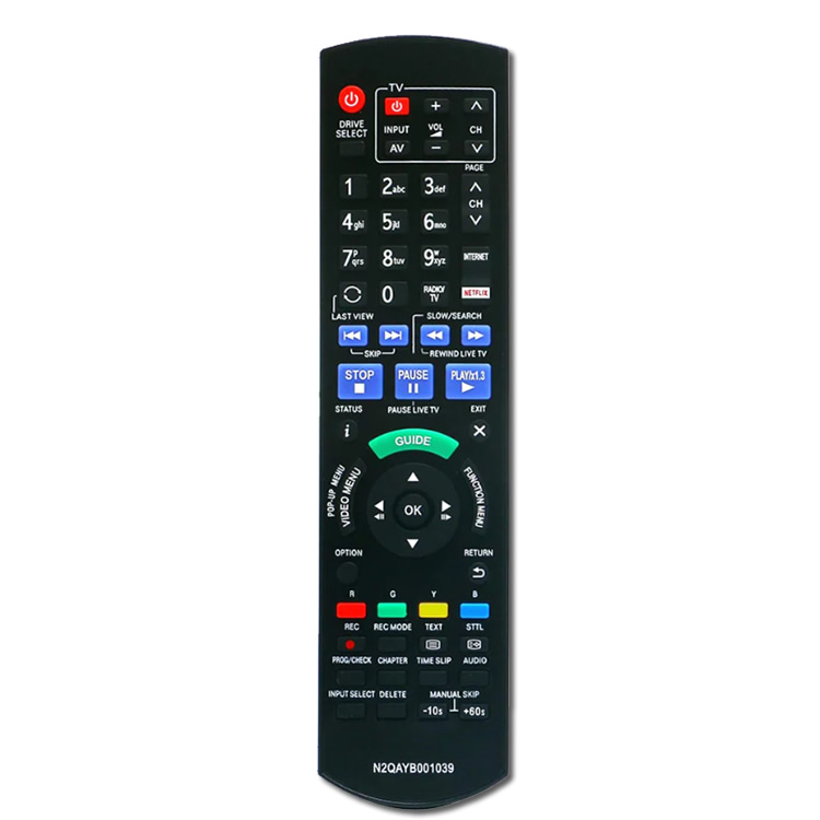 N2qayb001039 Panasonic Blu Ray Bd Player Remote Control