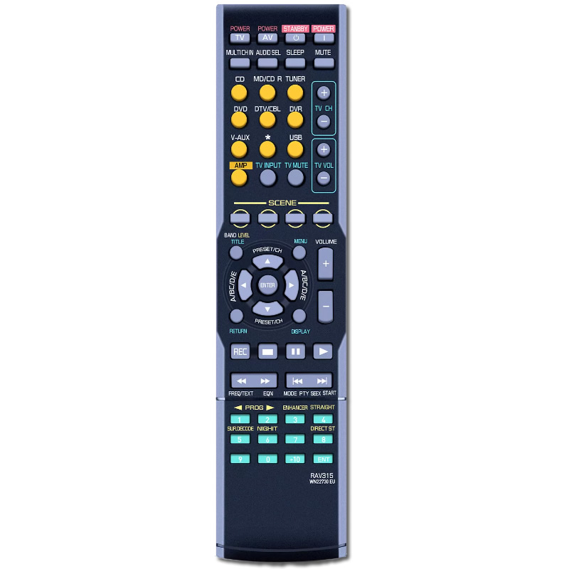Remote Control for Yamaha HTR5560 RX-V630 AV Audio Video Receiver